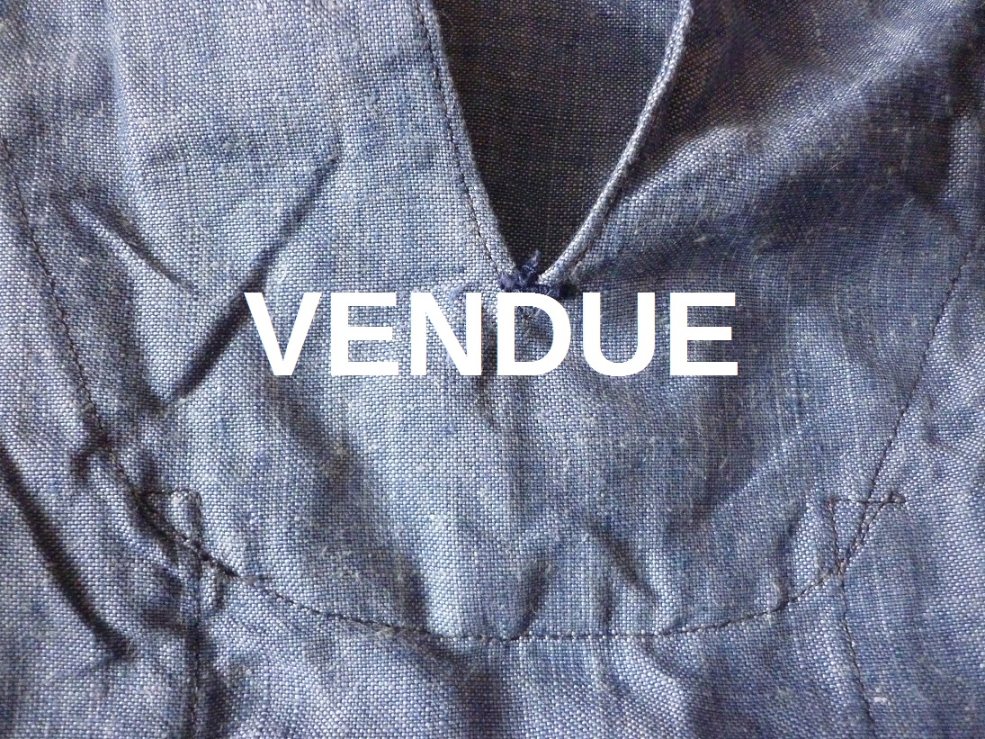 Tenue de travail de la marine en toile de lin - BROC' EN' GUCHE