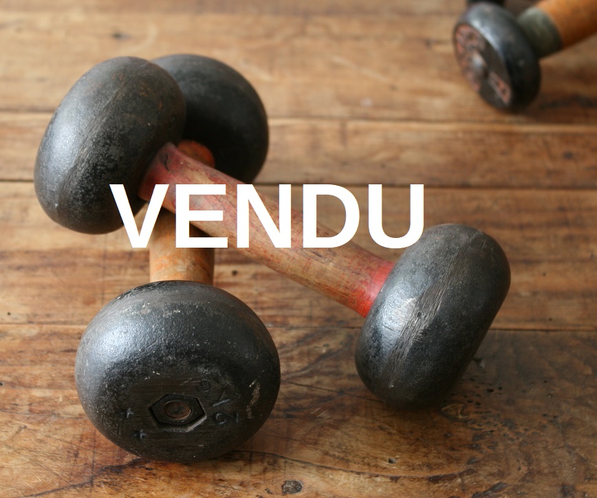 Paire d' altères, 1920's - BROC' EN' GUCHE