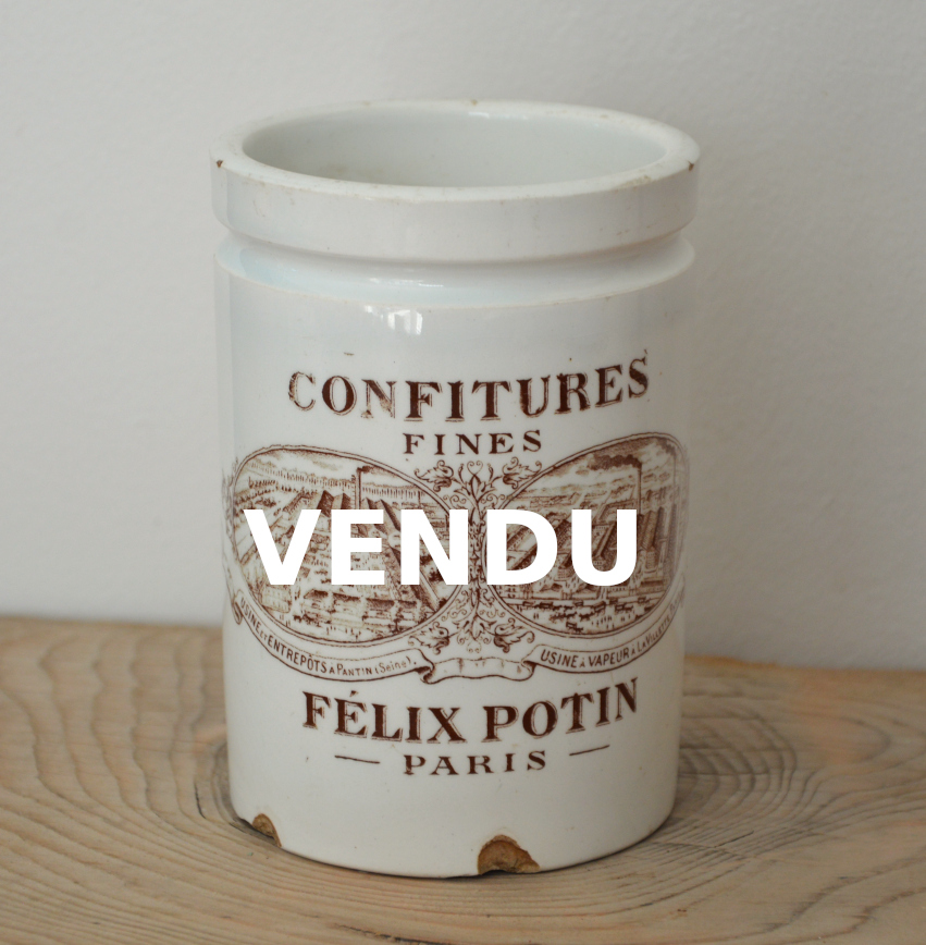 Pot à confiture Félix Potin - BROC' EN' GUCHE