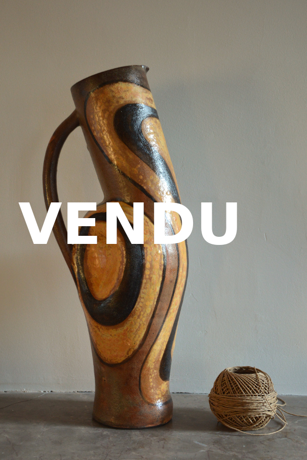 Grande céramique d' Alexandre Kostanda - BROC' EN' GUCHE